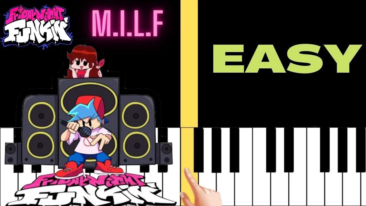 M.I.L.F - Friday Night Funkin’ OST | EASY Piano Tutorial