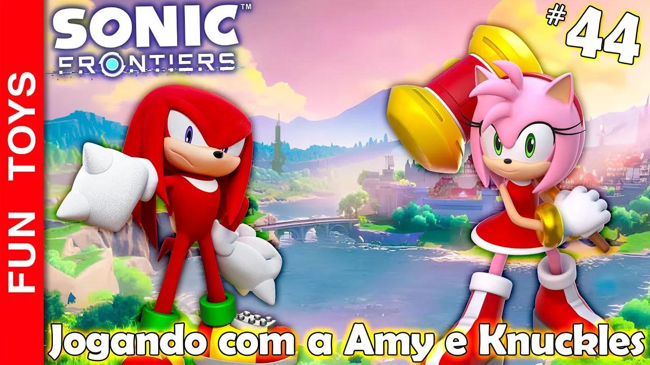 SONIC FRONTIERS 🔵 Continuamos a DLC e jogamos com Sonic, Amy e Knuckles ...