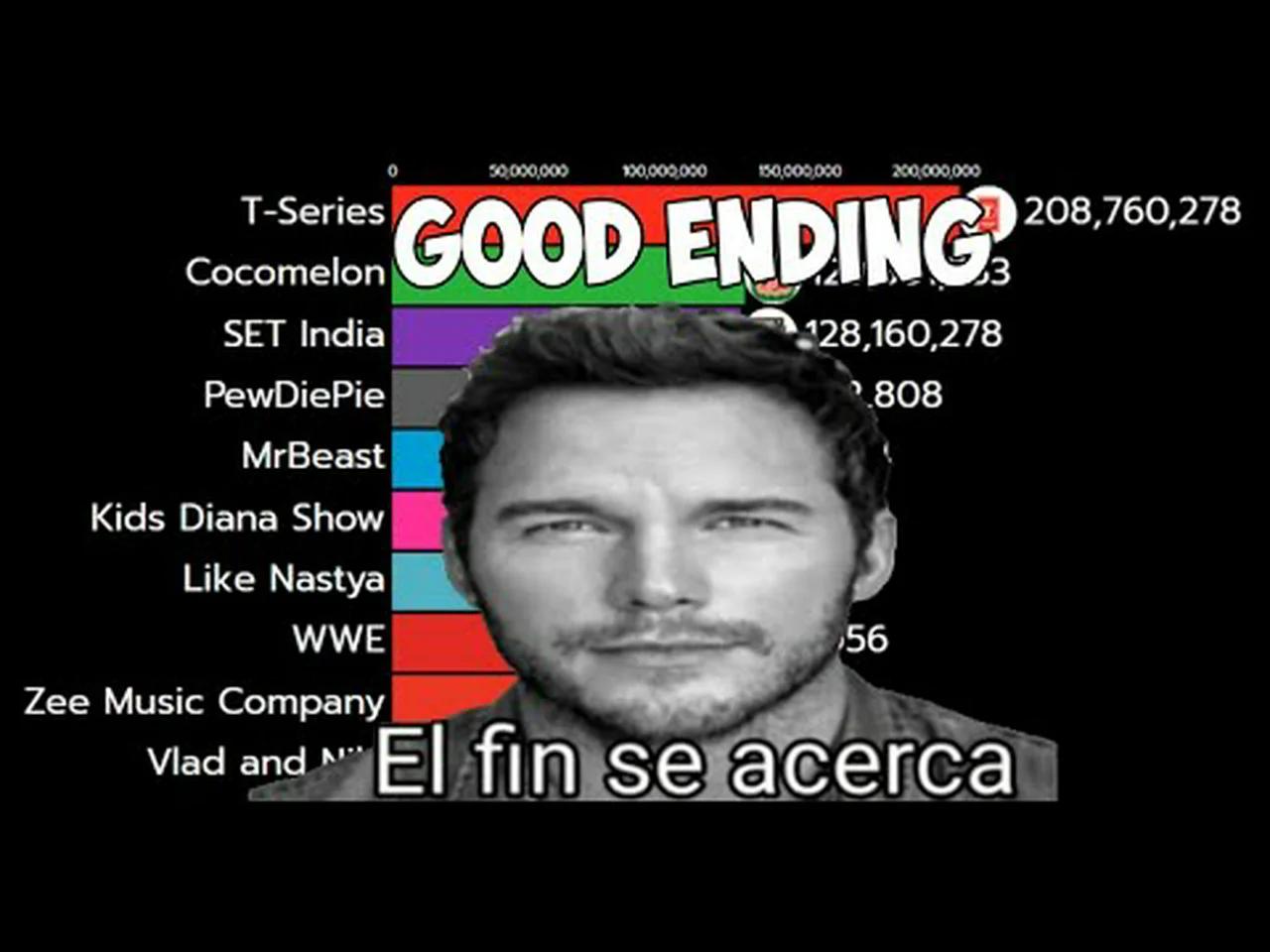 Si el meme del fin se acerca fuese real (Good Ending) - Suscriptores
