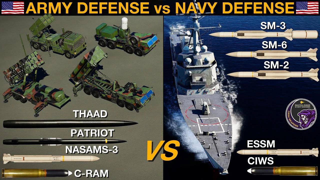 THAAD, Patriot & NASAMS vs US Carrier Group: Which Is The Ultimate Layered Defense? | DCS