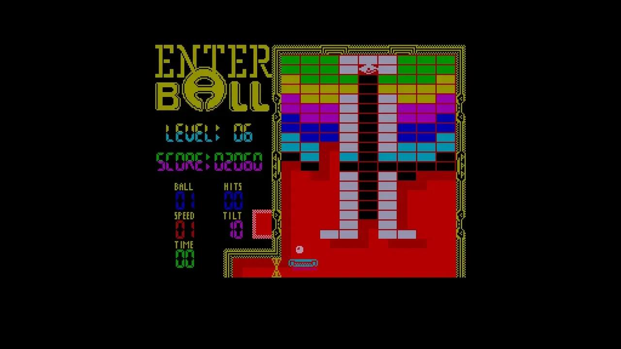Enterprise 128 Game: Enterball (1988 A Studio)