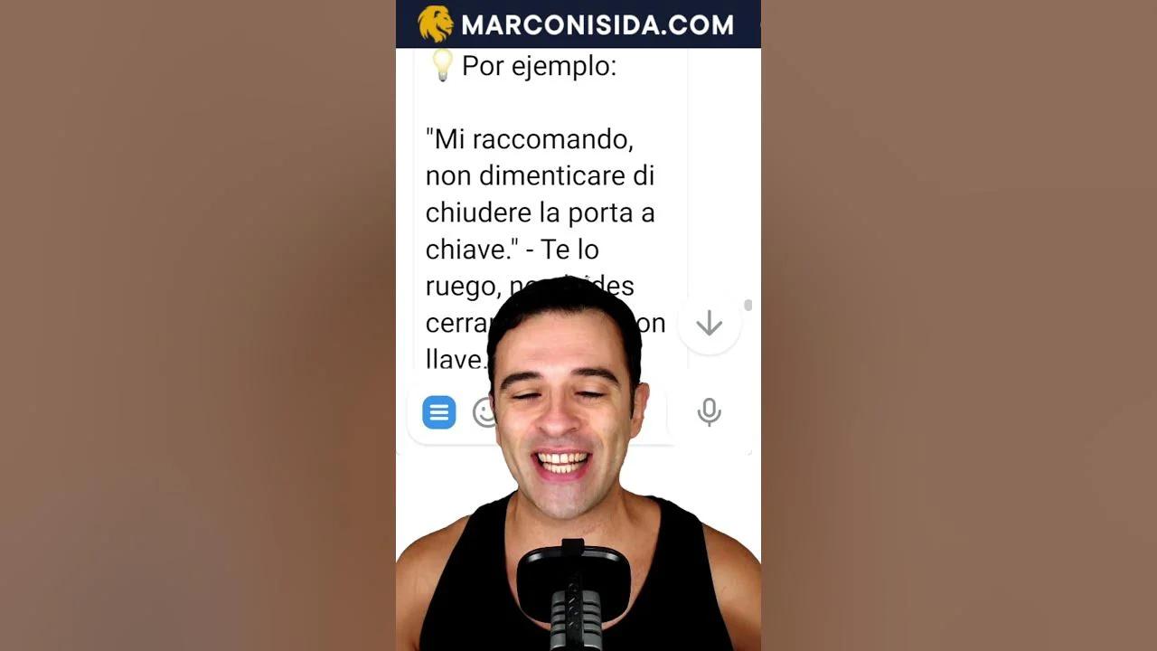 ¿Qué Significa "Mi Raccomando" en Italiano 🇮🇹? (3 Ejemplos Concretos ...