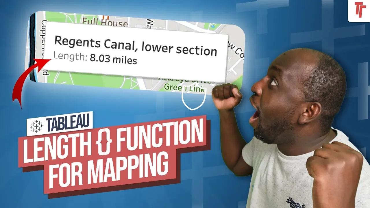 Length function to calculate lengths of spatial lines | New in Tableau ...
