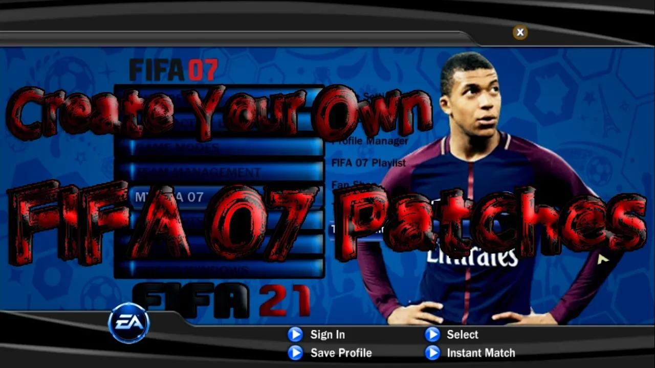 Learn How to Create Your Own FIFA 07 Patches on PC (for beginners)