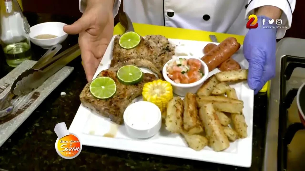La Receta: Cowboy de Cerdo al Grill