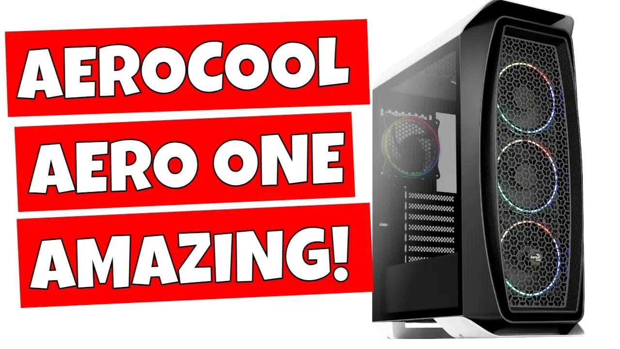 Aerocool Aero One Compact ARGB ATX Mid Tower With 4 Fans & Hub