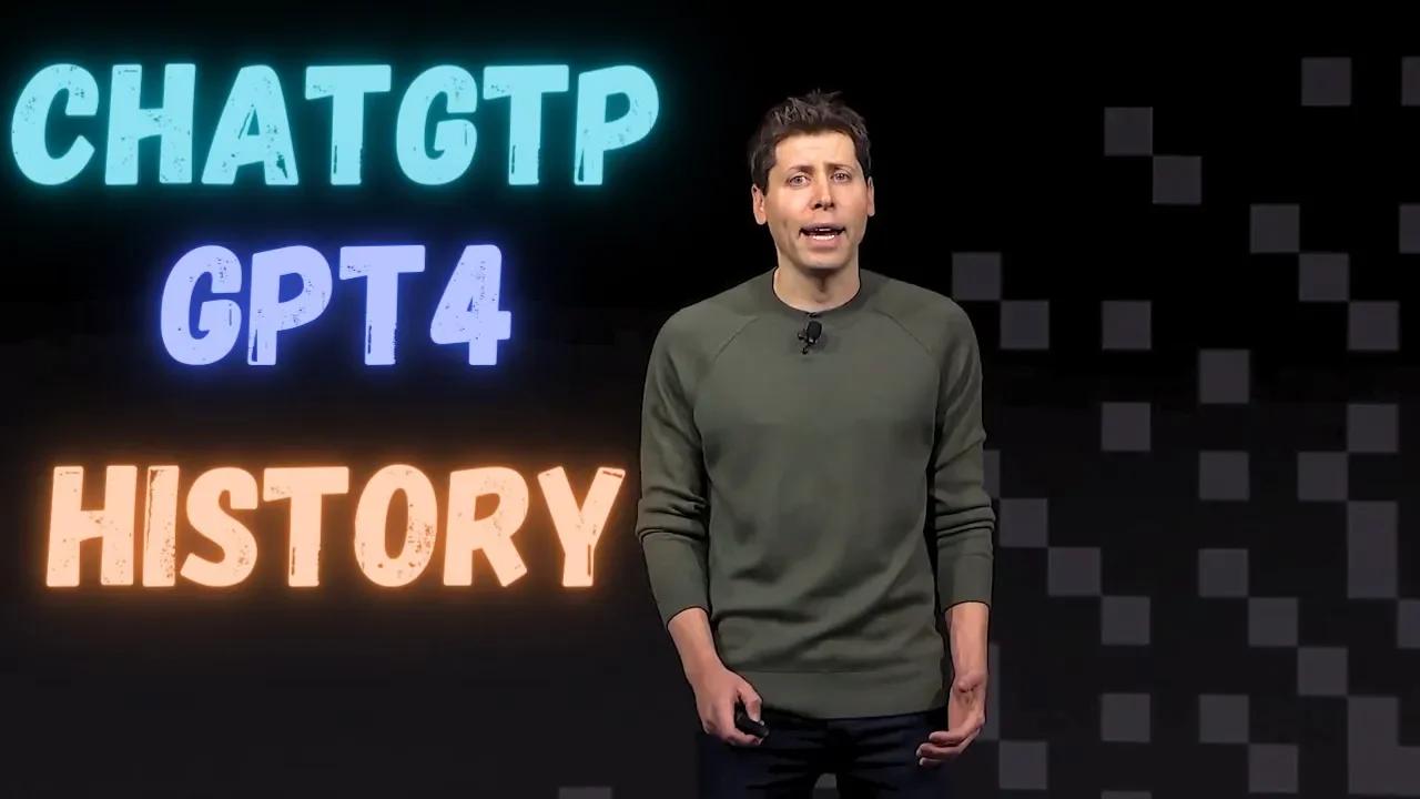 The History Of ChatGPT & GPT-4 - OpenAI DevDay Part 1