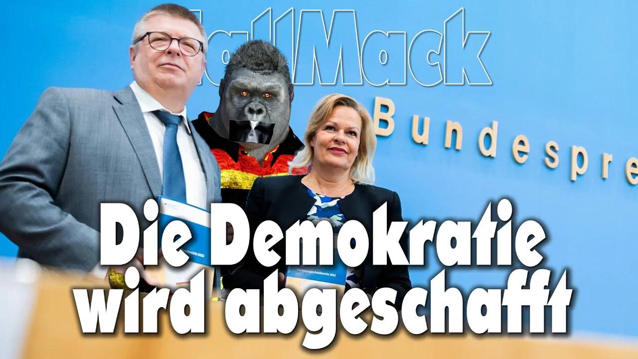 Die Demokratie wird abgeschafft