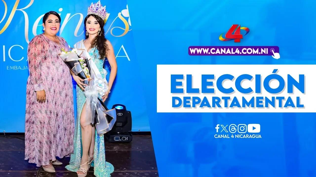 Elección departamental del certamen "Reinas Nicaragua" en Madriz