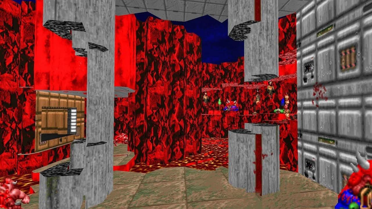 SIGIL II (via GZDoom on Delta Touch for Android) Part 4 E6M4 Fragments ...
