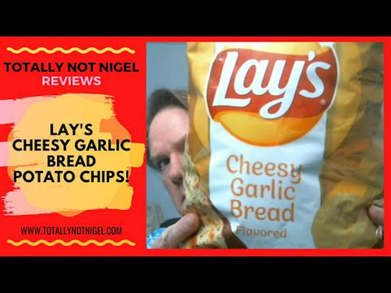 FOOD REVIEW: Lay's Cheesy Garlic Bread Potato Chips! TNN Food Reviews ...