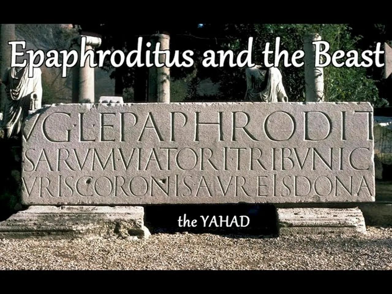 Epaphroditus and the Beast Part 1 - Jackson Snyder - the YAHAD ...