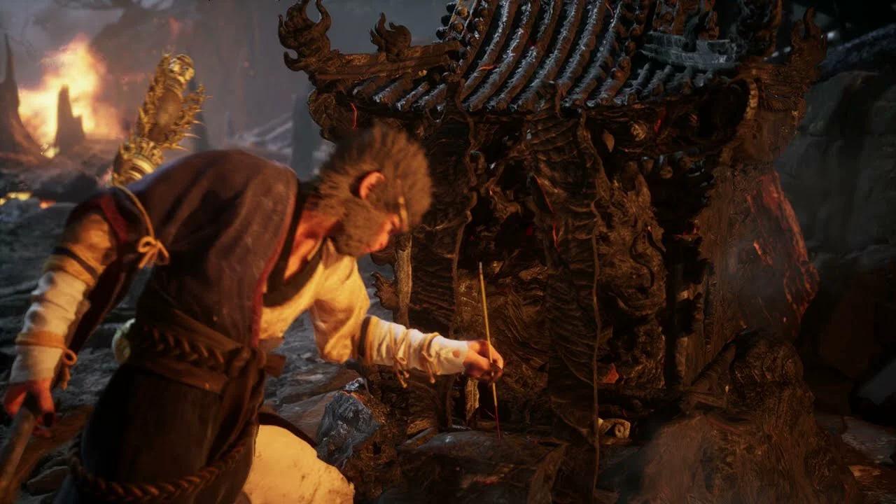 Black Myth: Wukong - Chapter 5 Flaming Mountain: Defeat Revenant Lava ...