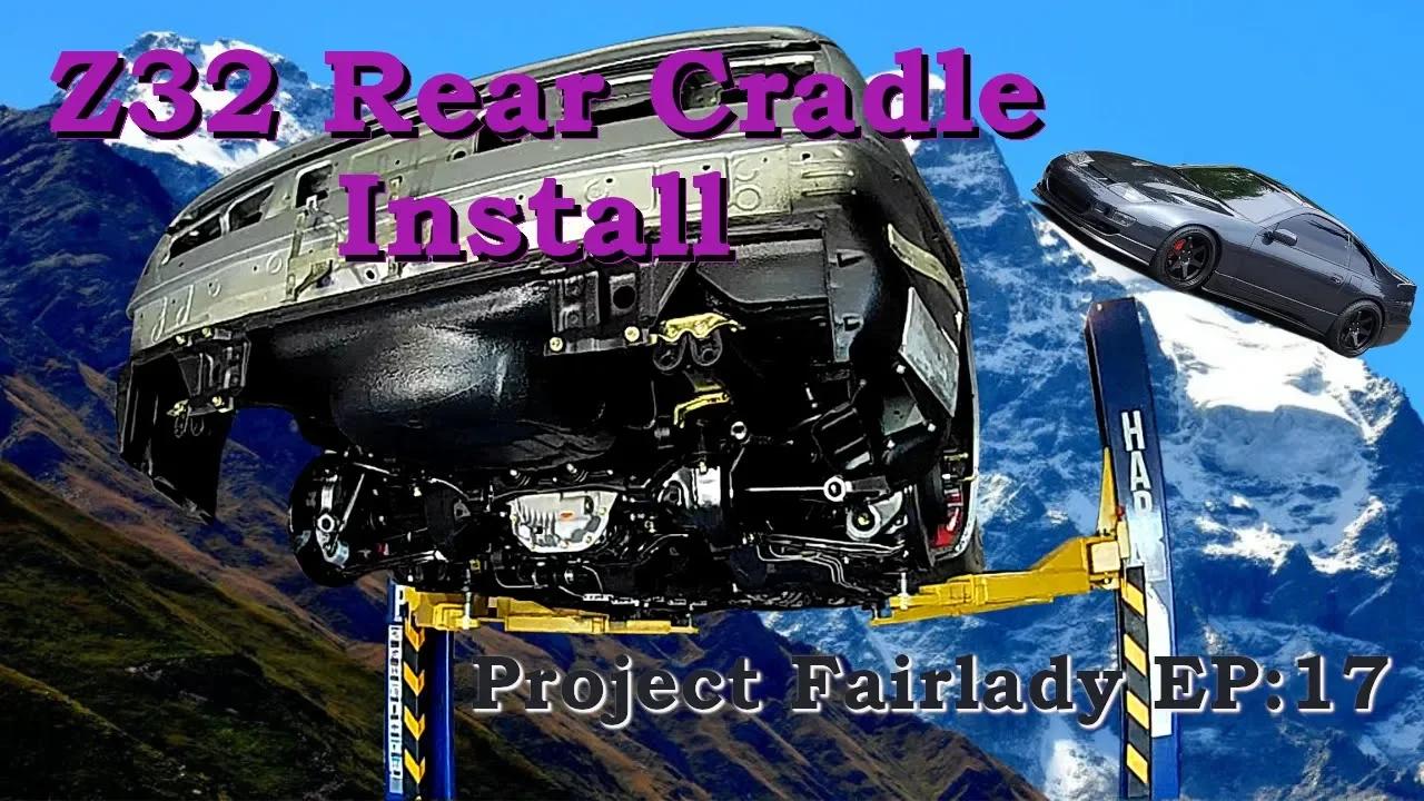Rebuilt Rear Axle Assembly Install Project Fairlady Z32 300zx Twin ...