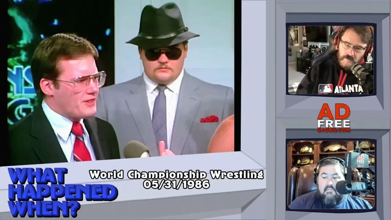 Tony Schiavone calls the DEBUT OF RAY TRAYLOR IN WCW