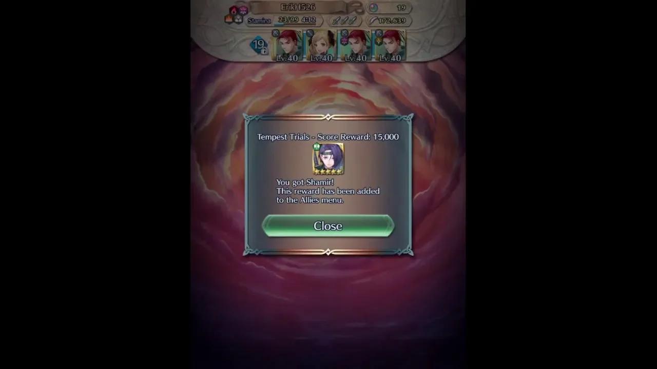 ErikH526 - Fire Emblem Heroes - Tempest Trials+ Ice & Flame 5 5★ Ninja ...