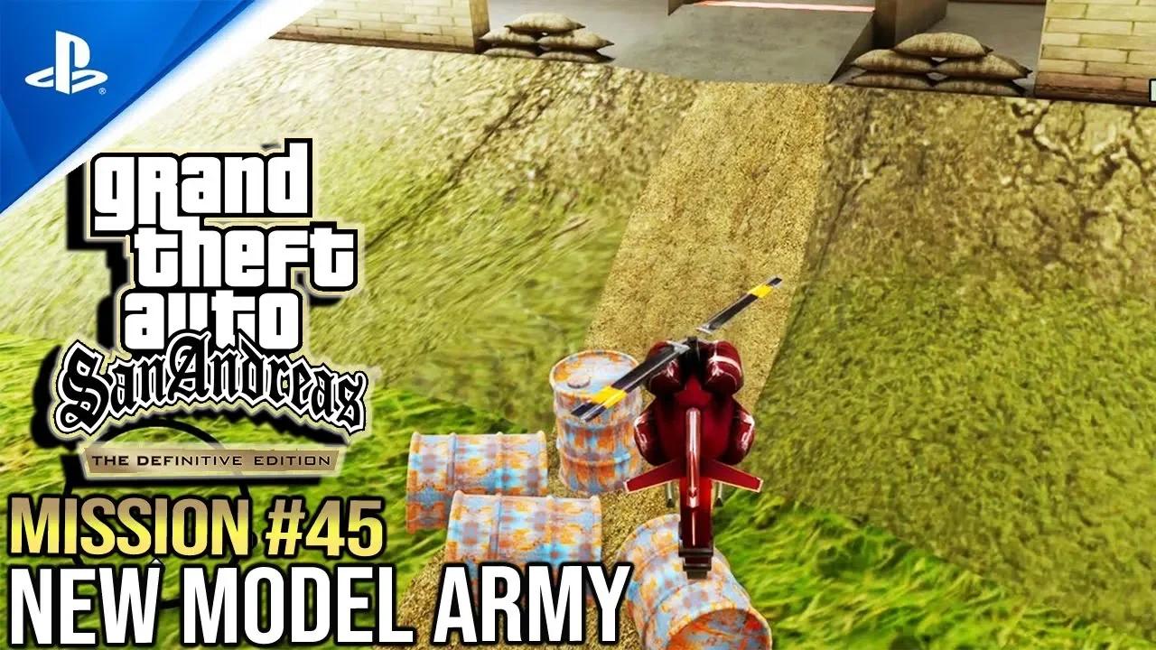 GTA San Andreas - The Definitive Edition - Mission #45 - New Model Army