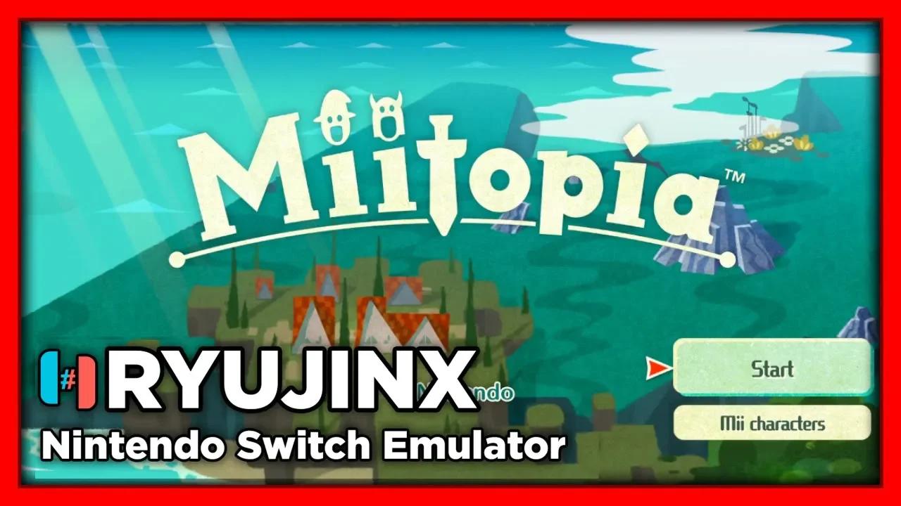 Miitopia 4K | Ryujinx 1.1.552 | Switch Emulator for PC
