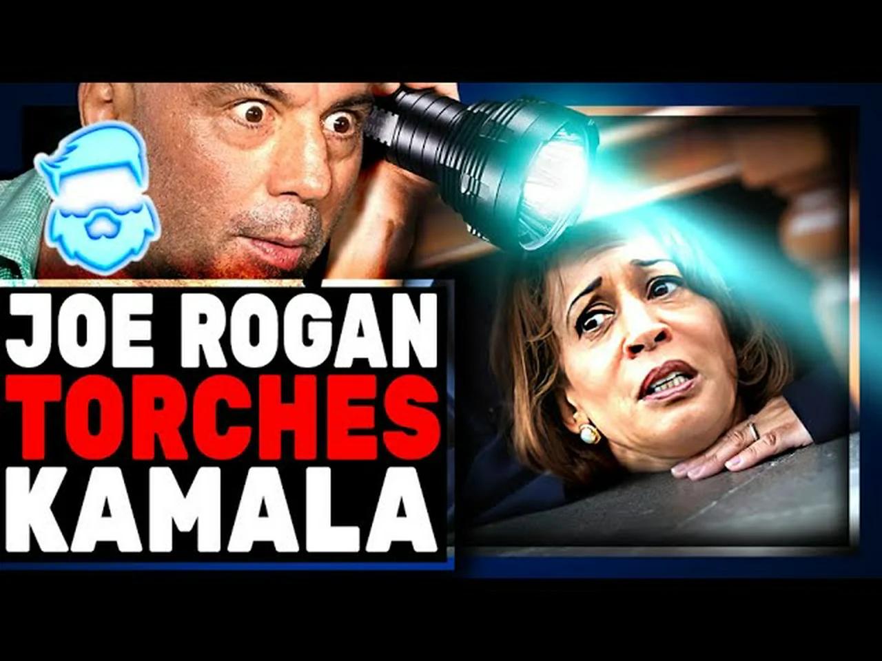 Joe Rogan Just DESTROYED Kamala Harris Again! Drops BRUTAL New Details ...