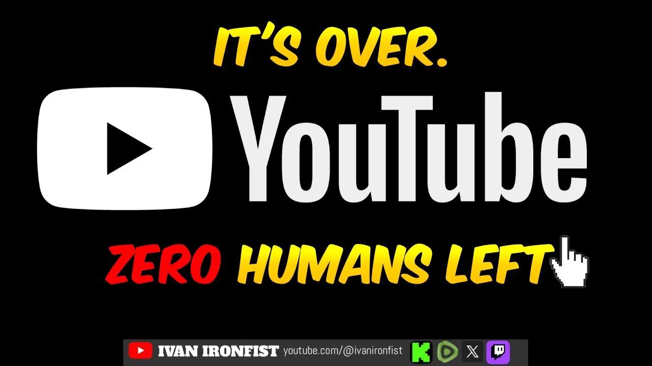 ZERO human oversight? Youtube AI going rogue. (I have evidence)