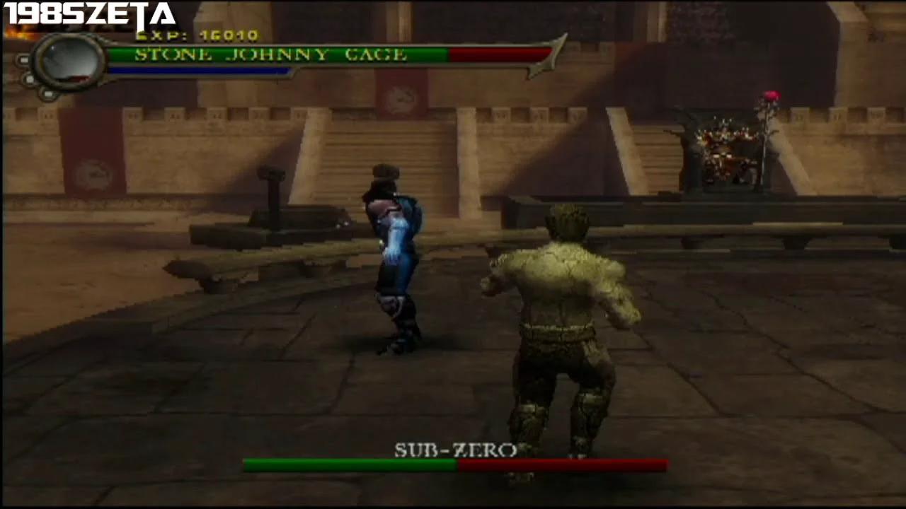 Mortal Kombat Shaolin Monks: Modo Historia con Stone Johnny Cage PS2 ...