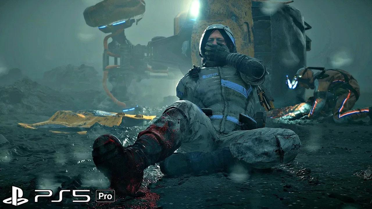 The Best Scene In DEATH STRANDING (PS5) 4K 60FPS