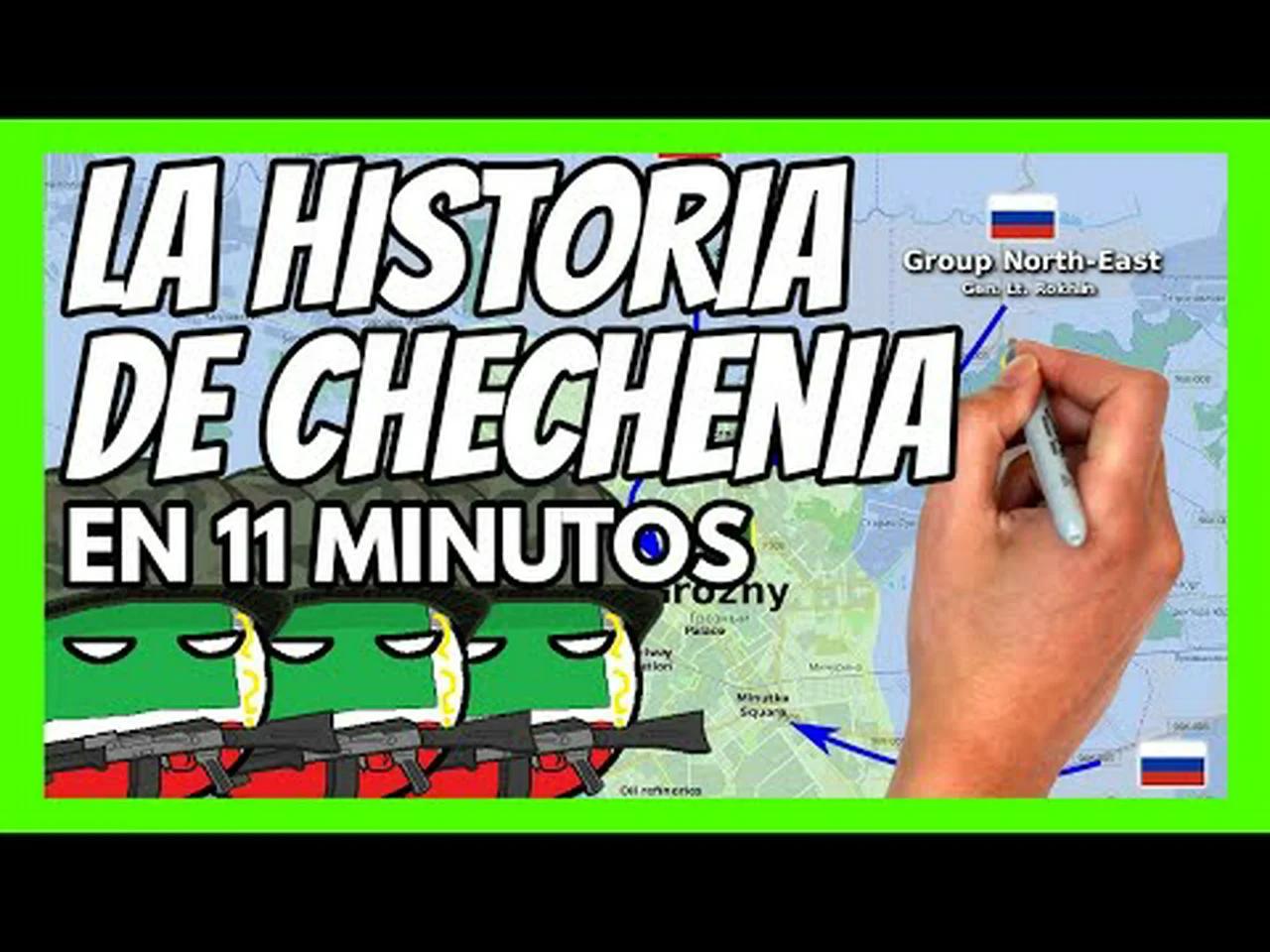 ¿Qué es CHECHENIA? La BRUTAL historia de Chechenia en 11 minutos