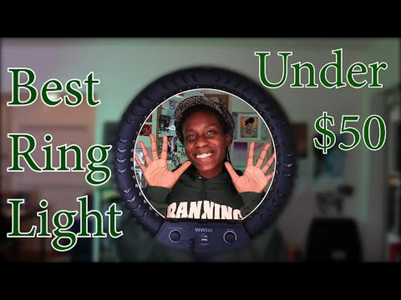 Vivitar 18 Inch Ring Light - Creator Series | Unboxing, Demo, and Review