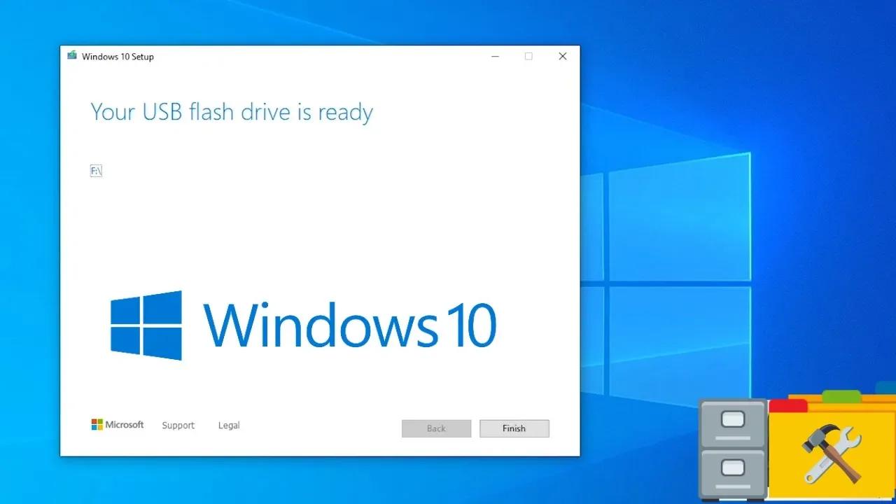 How to Create Official Windows 10 Bootable USB Drive using Media ...