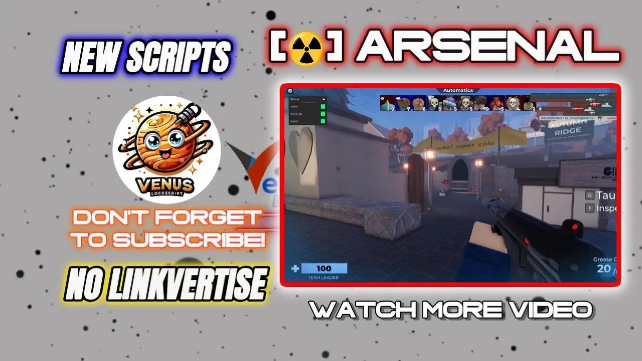 💥 NEW Arsenal SCRIPT HITBOX 💥 BIG HEAD, ESP, SPEED WALK