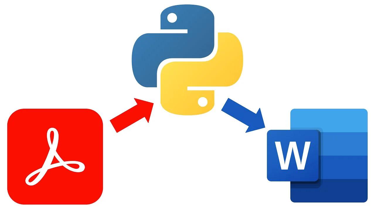 Converting PDFs to Word Documents with Python!