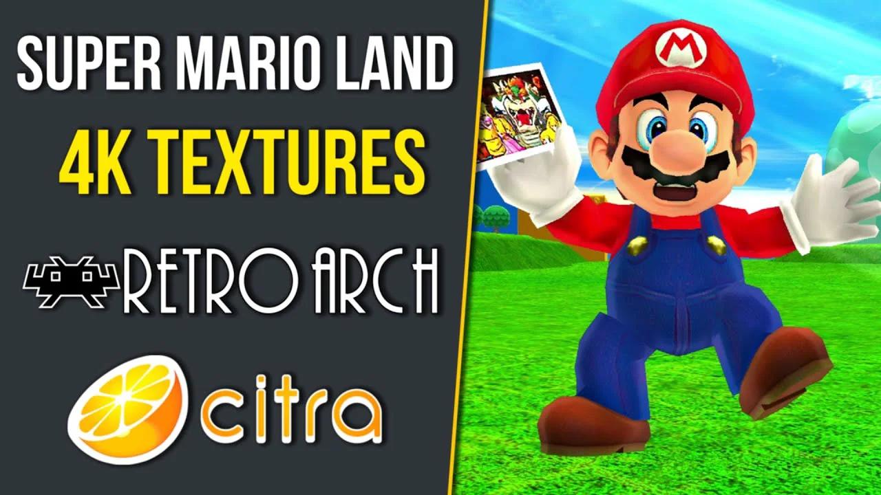 How to Install Super Mario 3D Land 4K Texture Pack in RetroArch (Citra ...
