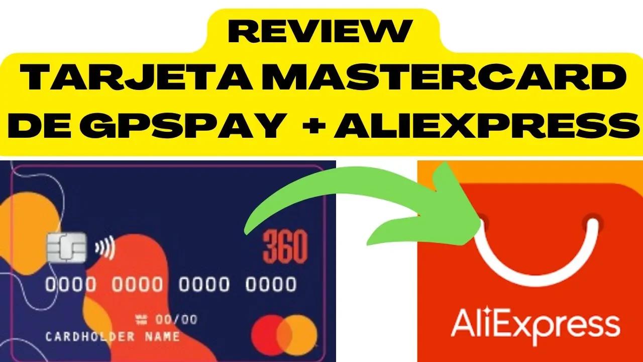 Review tarjeta Mastercard de GPSPAY +prueba en ALIEXPRESS