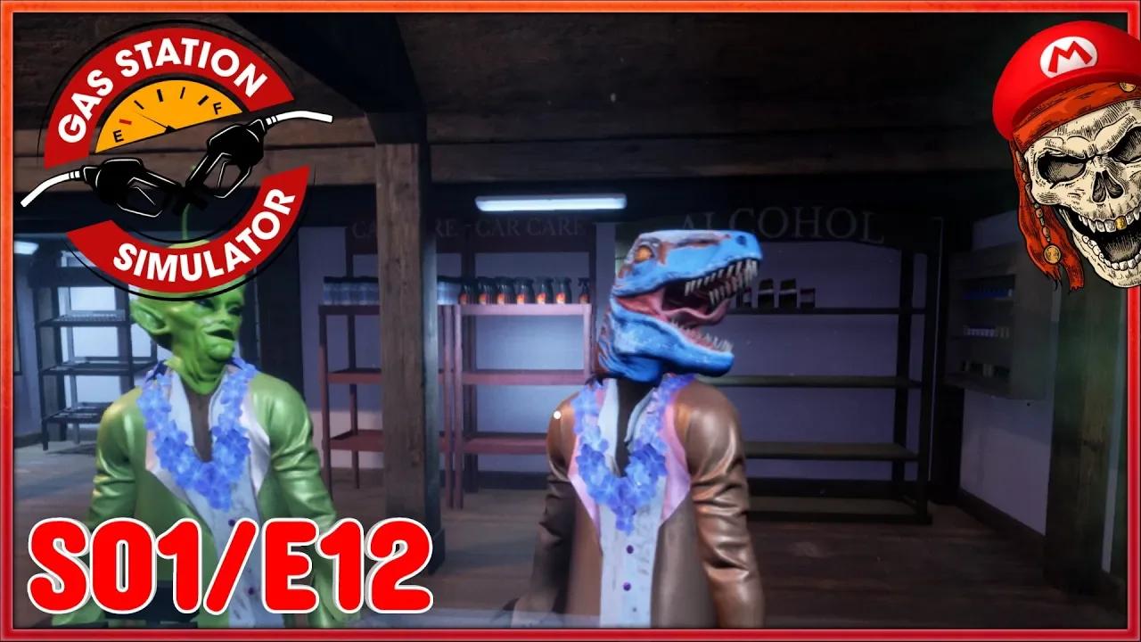 GAS STATION SIMULATOR 🚔 S01|E12: Invasion der Aliens | German Let's Play
