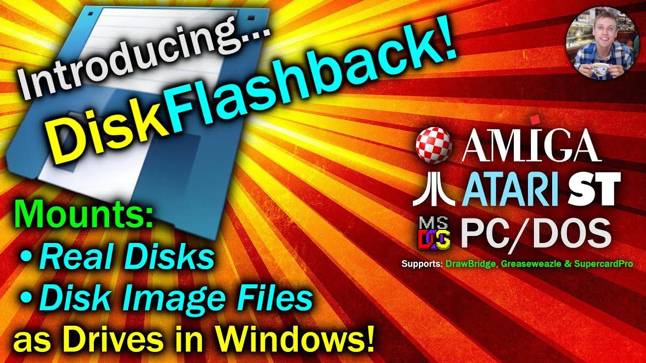 Introducing DiskFlashback - Retro Floppy Disk Software for Windows!