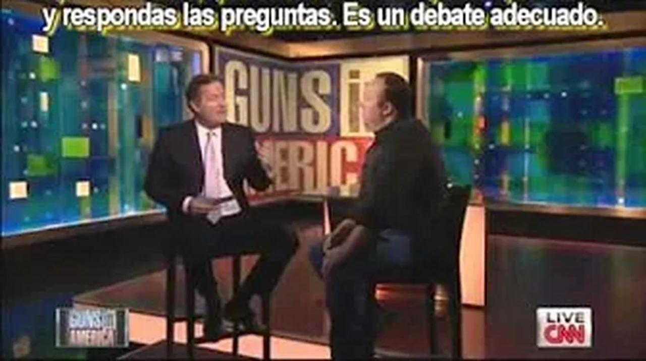 Alex Jones Vs Piers Morgan: Sobre el Control de Armas - En Vivo en la CNN