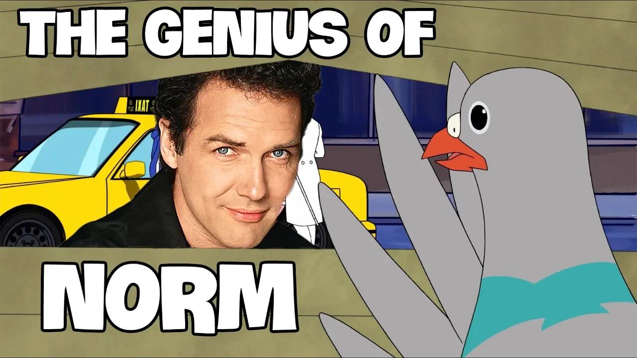 The Genius of Norm Macdonald as a Pigeon