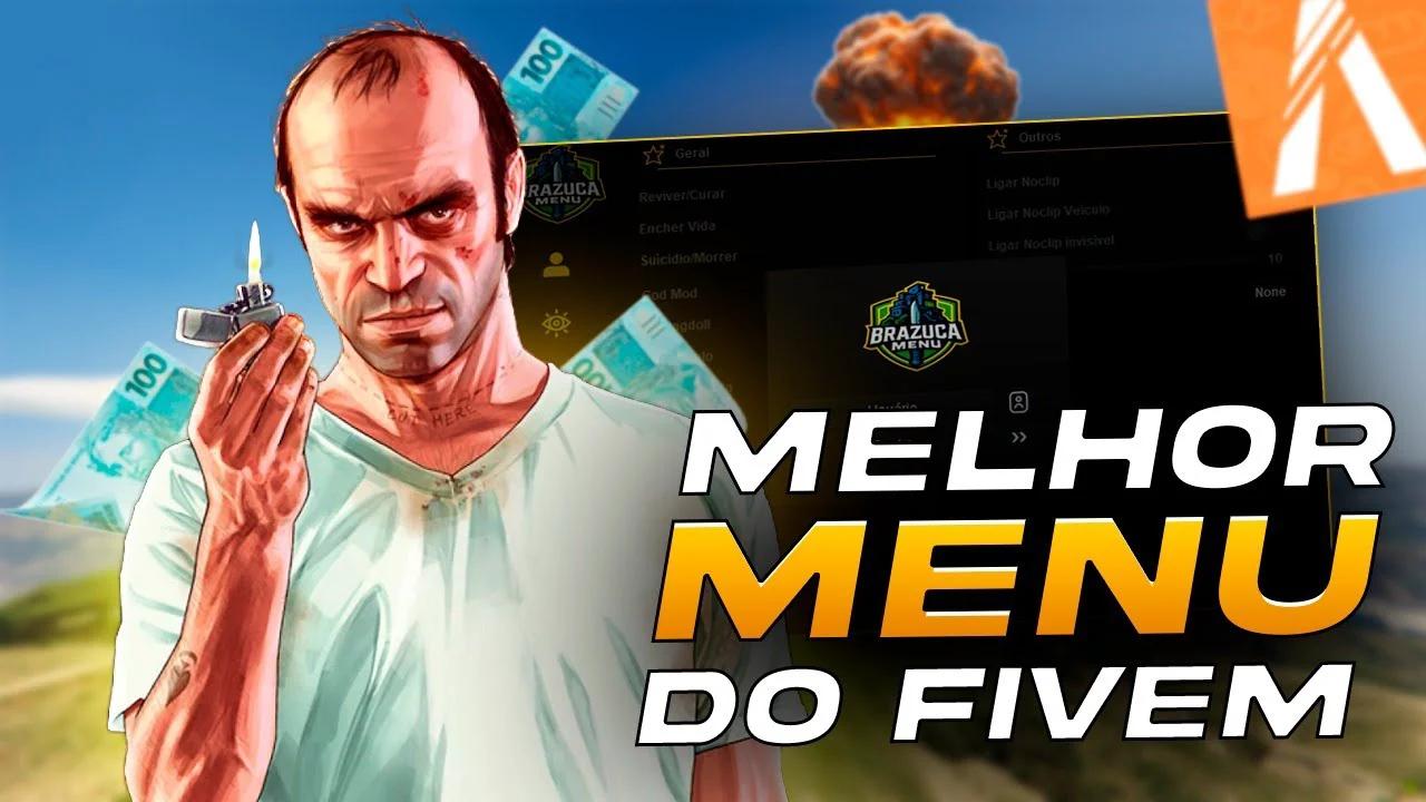 NOVO MOD MENU FIVEM - DOMINANDO O SERVIDOR DE PVP
