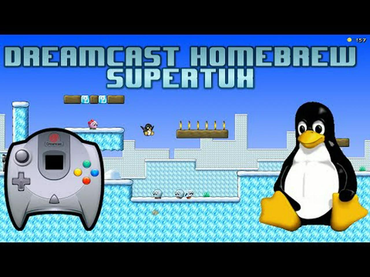 Supertux en Sega Dreamcast | Homebrew