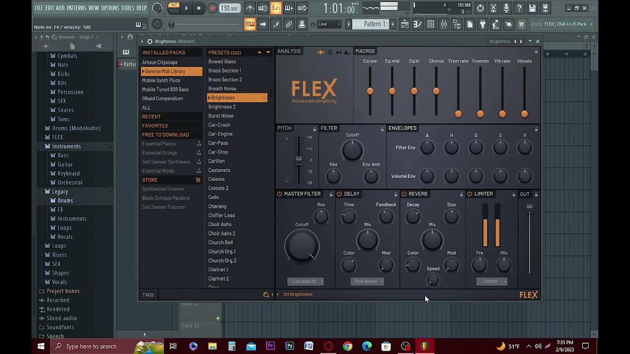 synth test