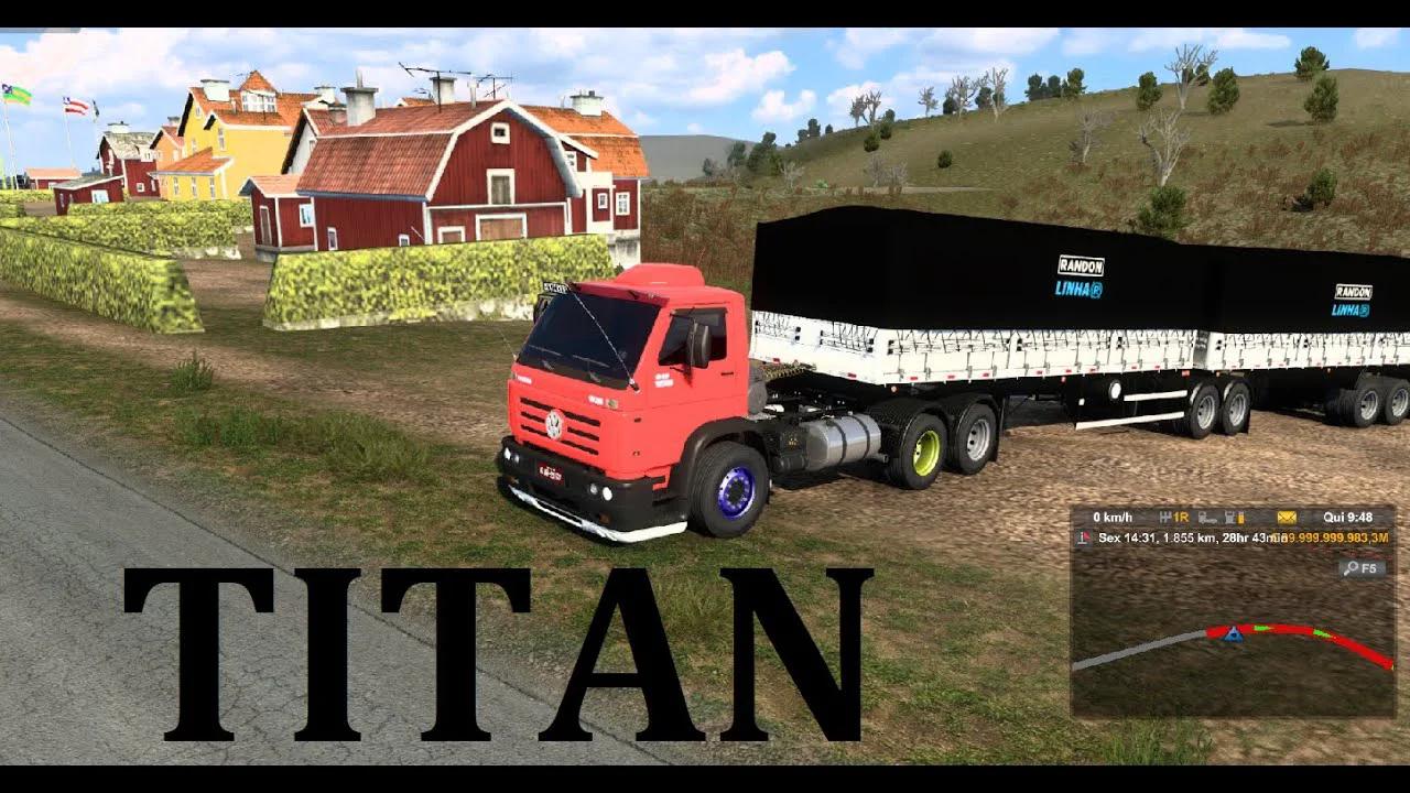Carga Pesada - Titan - Comboio - Mapa Eaa 1.45