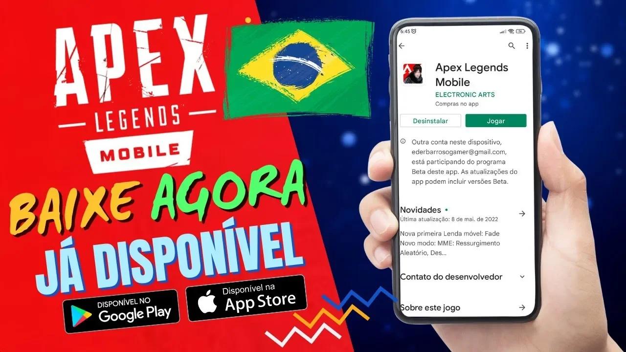 CHEGOU NO BRASIL APEX LEGENDS MOBILE COMO BAIXAR E JOGAR