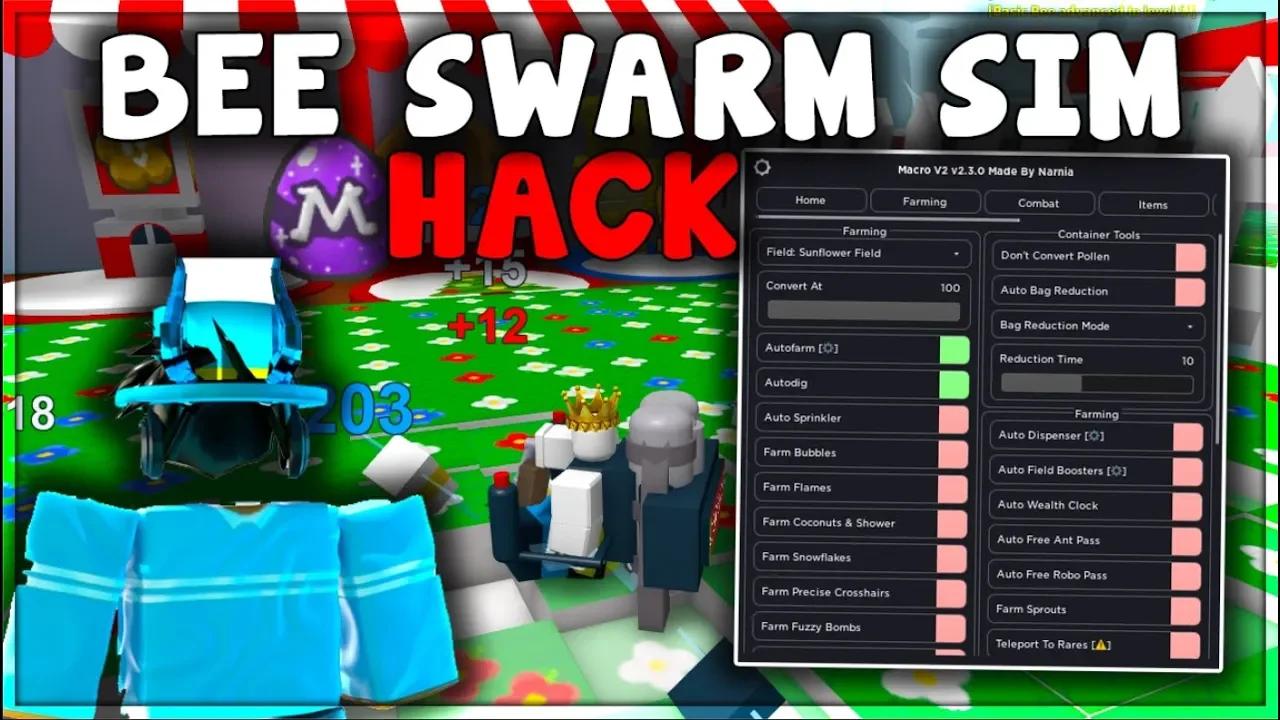 The *BEST* Bee Swarm Simulator SCRIPT / HACK | GET ALL ITEMS, KILL AURA ...
