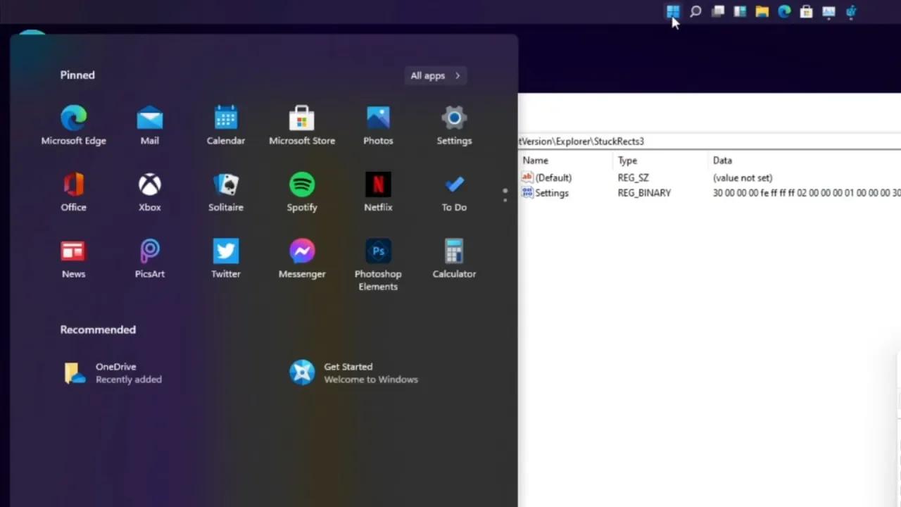 Windows 11: Taskbar Customization