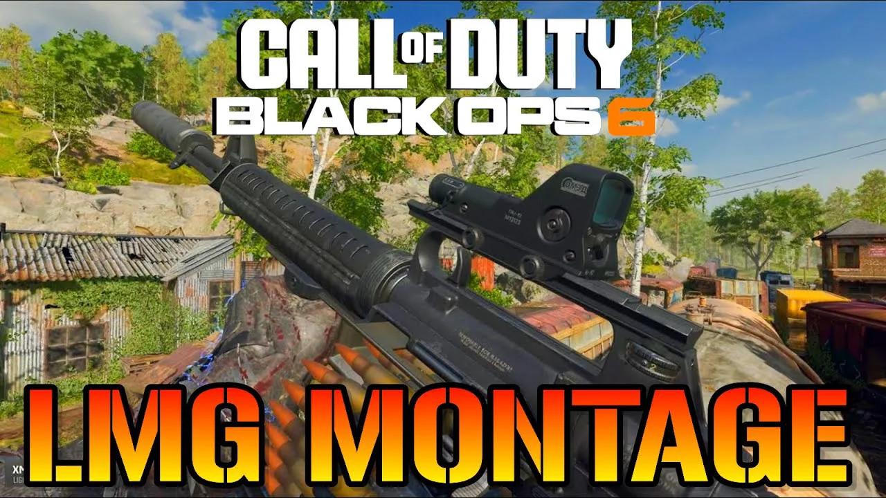 Call Of Duty: Black Ops 6 LMG MONTAGE! A Lot Have Changed Since DAY 1
