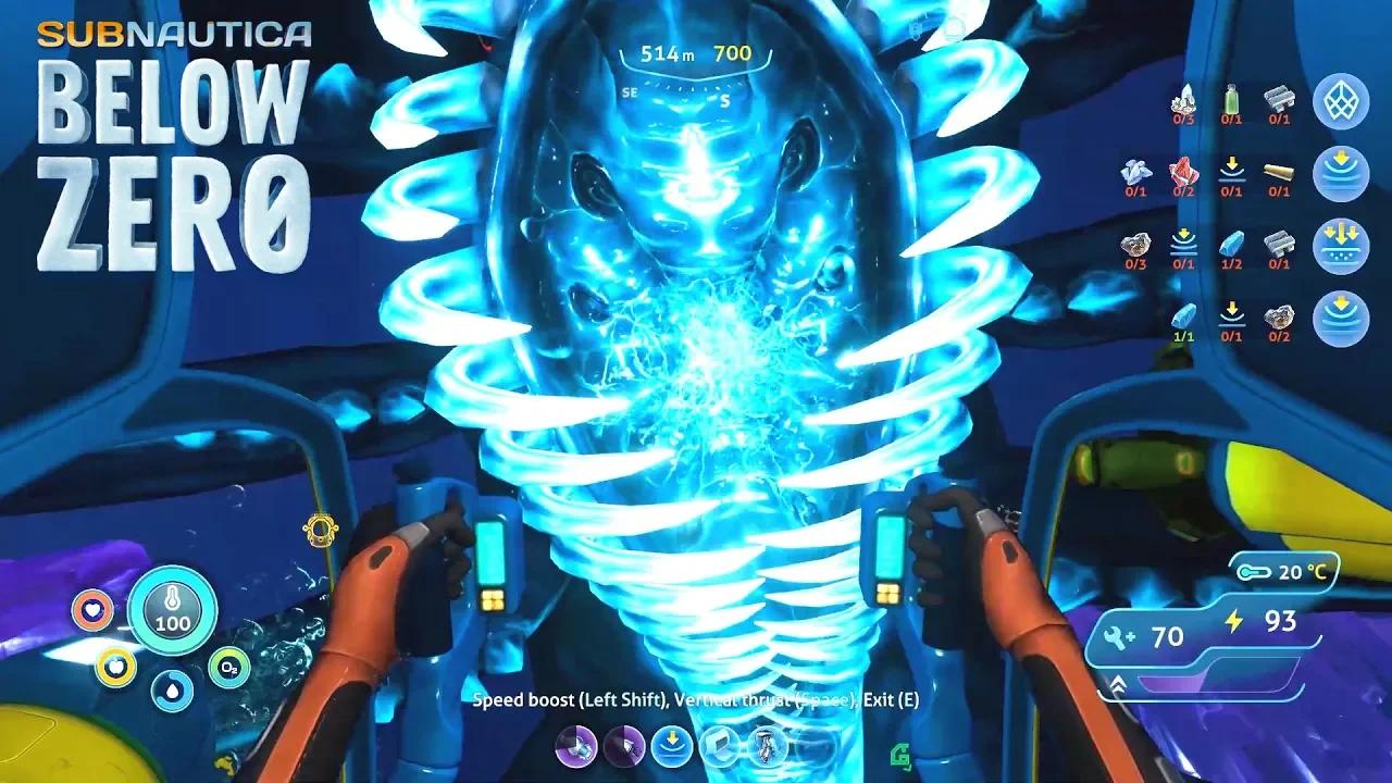 Shadow Leviathan Bites Hard! - Subnautica Below Zero Full Playthrough ...