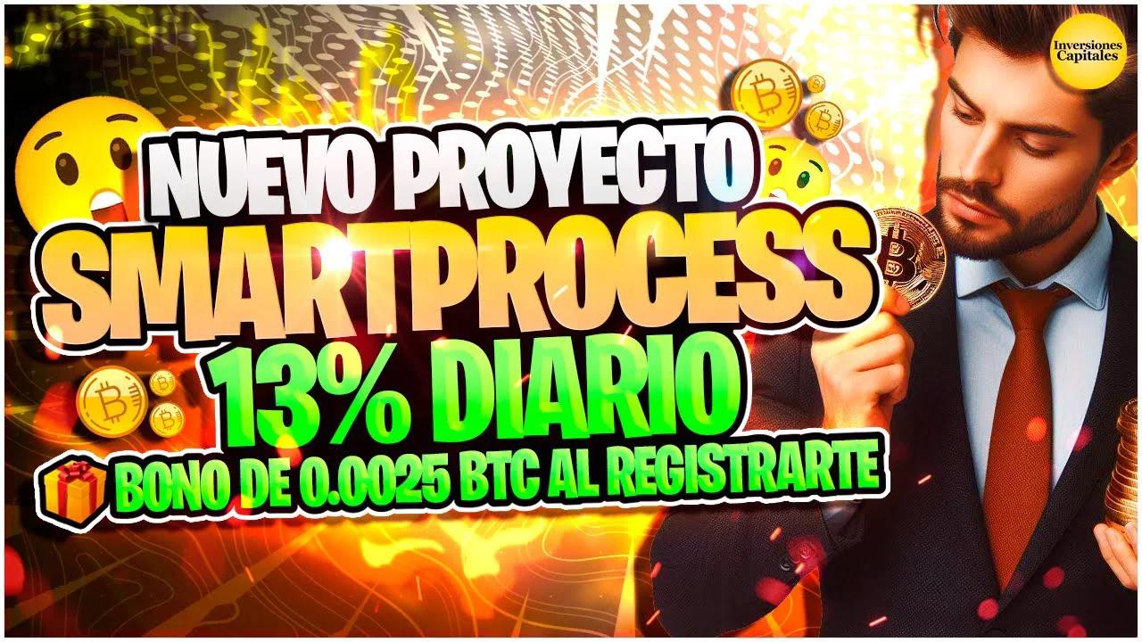 🔥 GANA $13 DIARIOS 💰 con este NUEVO PROYECTO ONLINE SMART PROCESS