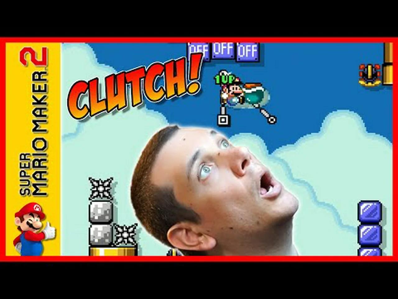 CLUTCH Mario Maker 2 Speedrun Performance