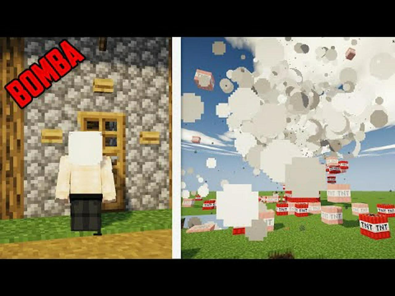 Cómo hacer una BOMBA INSTÁNTANEA en Minecraft