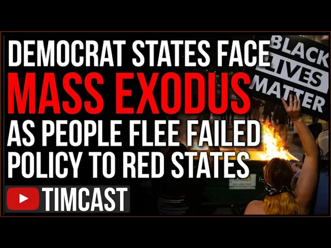 Democrat States Face MASS EXODUS As Leftist Policies Lead To Chaos ...